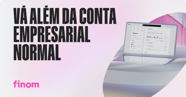 Cashback da Finom | Até 3% de cashback para empresas portuguesas